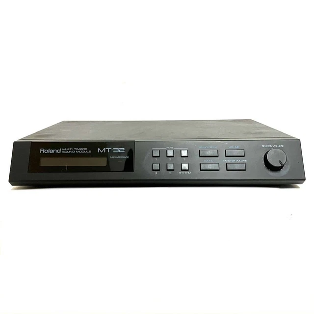 ROLAND MT-32 MULTI Timbre MIDI Sound Module tested working used MT32 ...