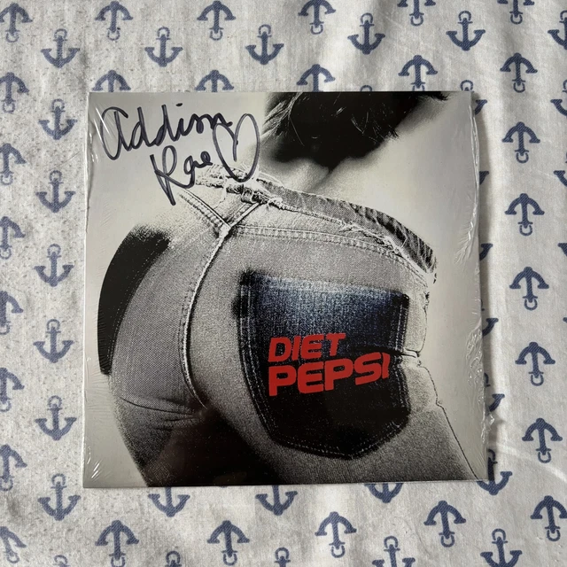 ADDISON RAE DIET Pepsi 7” SIGNED VINYL Limited Edition Autographed ...