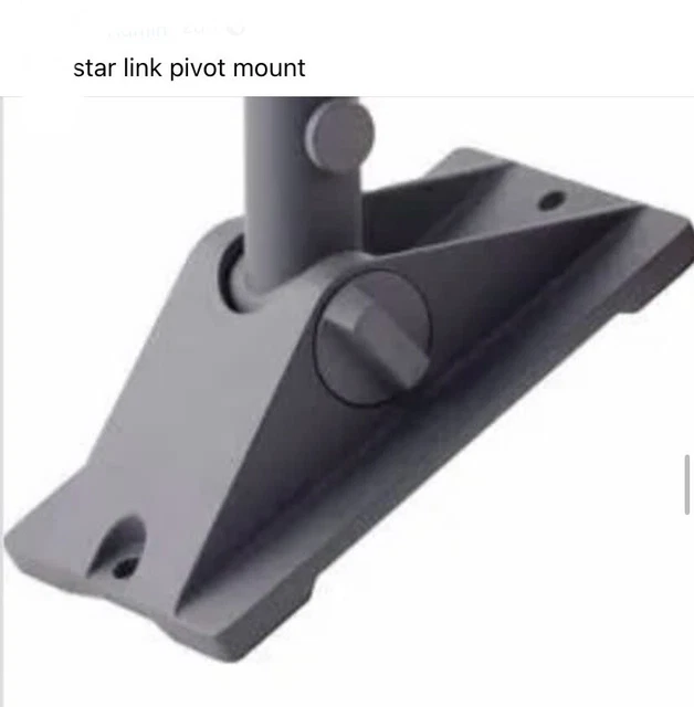 STARLINK PIVOT ROOF Mount for V2 Dish / Open box $10.00 - PicClick