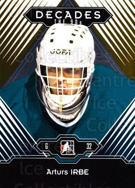 2013-14 ITG DECADES 1990s Gold #29 Arturs Irbe $10.00 - PicClick CA