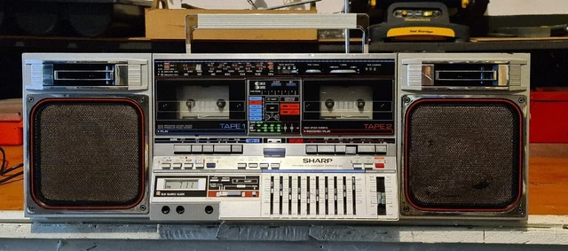 VINTAGE SHARP BOOMBOX/MADE In Japan/Gf-800 $580.00 - PicClick AU