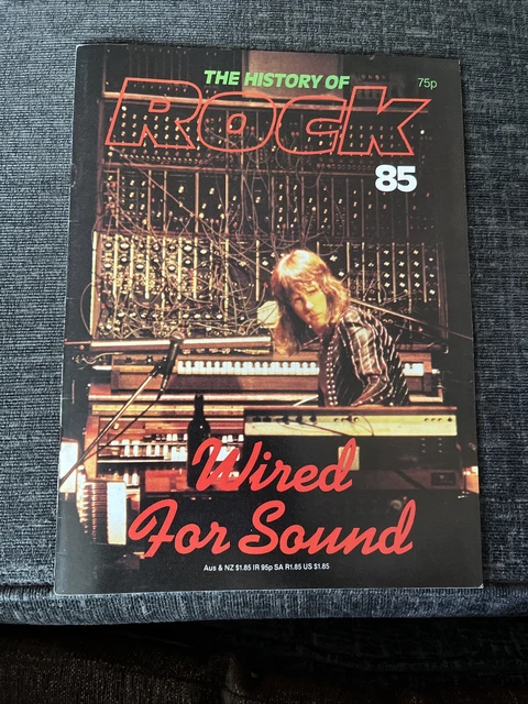 HISTORY OF ROCK Magazine - No 85 Yes Rick Wakeman Emerson Lake & Palmer ...