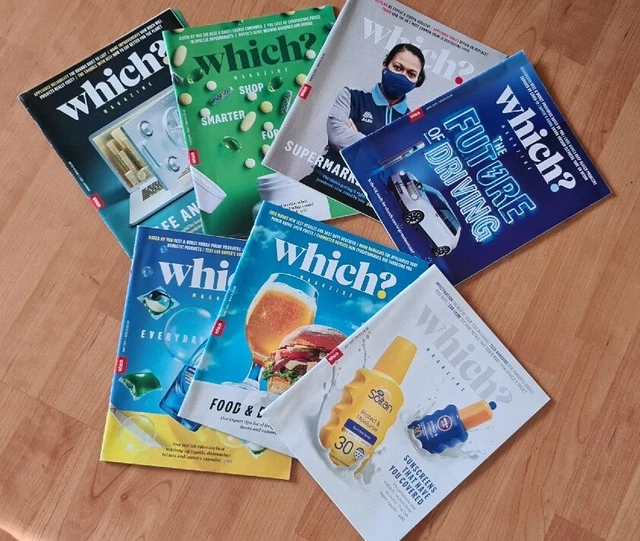 7 WHICH? MAGAZINE Bundle (Jan-July 2021) EUR 4,76 - PicClick IT