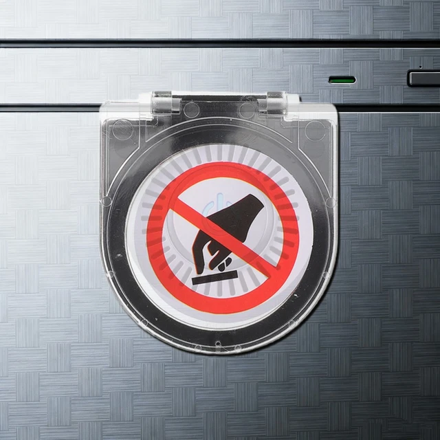 PC PUSH BUTTON Switch Cover Waterproof Round Safety Protector For ...