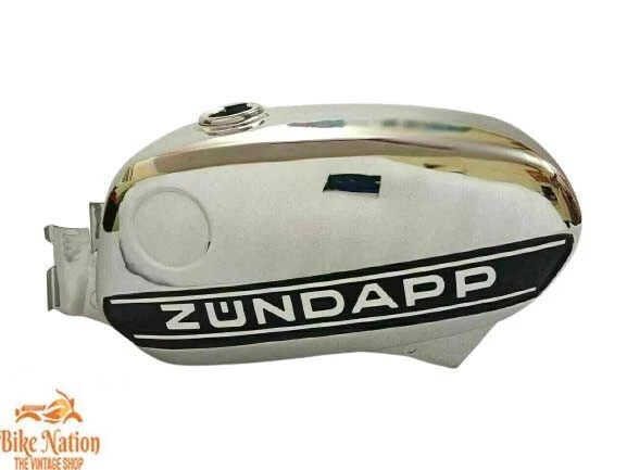 ZÜNDAPP ZUNDAPP KS 50 Cross 517-52 Chrome Tank 1975 avec autocollant | Convie... EUR 327,41 ...