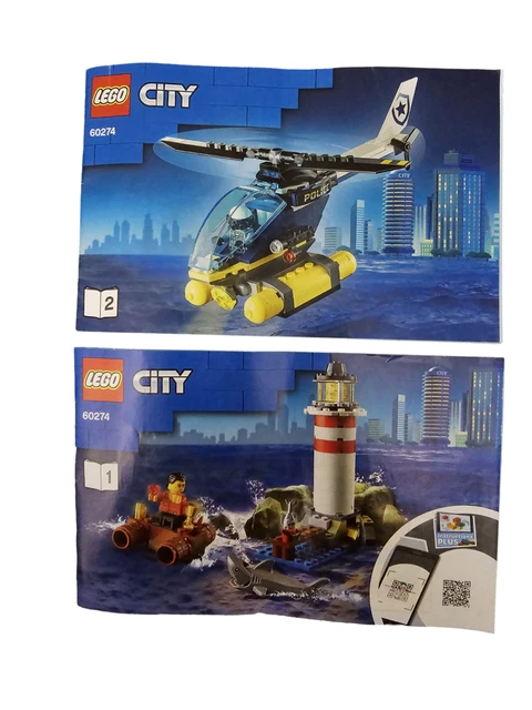 LEGO CITY 60274 Police Lighthouse Capture Complete Set No Box Retired ...