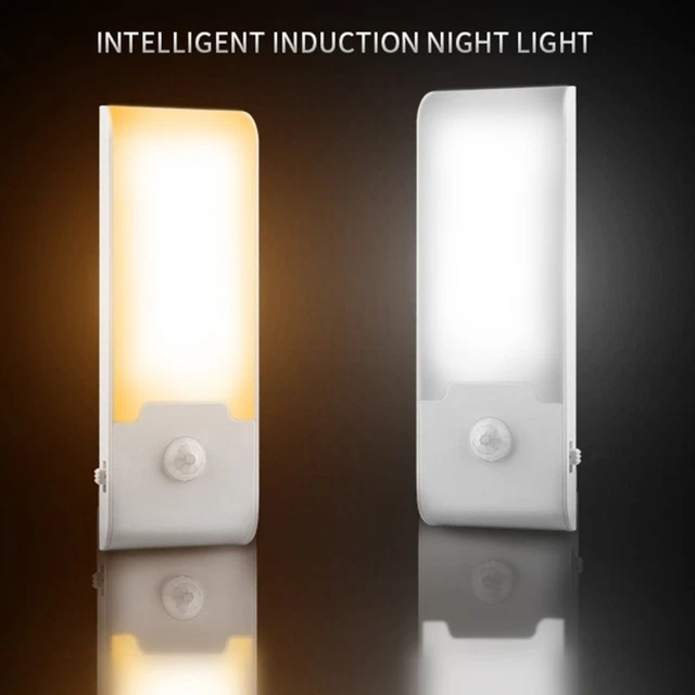 12 LED INDUCTION Night Light with Mounting for Cabinets Bedrooms £13.39 ...