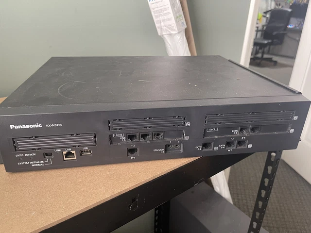 PANASONIC IP PBX Compact Hybrid Communication Platform - KX-NS700 $450. ...
