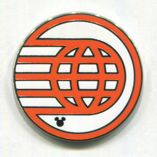 DISNEY PIN SPACESHIP Earth Hidden Mickey Epcot Logos COMPLETER £18.25 ...