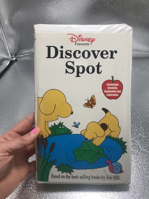 DISCOVER SPOT VHS Disney Educational Preschool RETRO ERIC HILL 2000 EUR ...