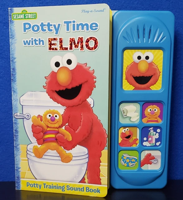SESAME STREET - Potty Time with Elmo - Potty Training Sound Book - PI ...