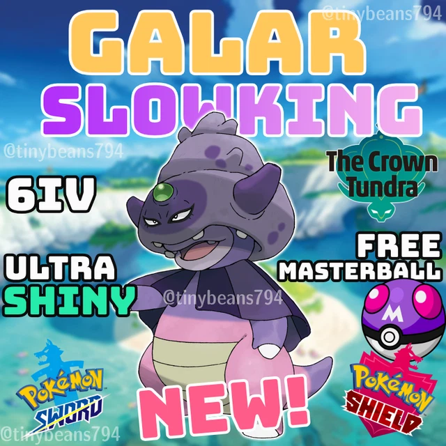🔥SHINY GALARIAN SLOWKING🔥6IV AVAILABLE NOW🔥Pokemon Sword and Shield🔥 $4 ...