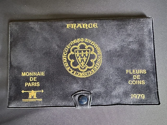 FRANCE MONNAIE DE Paris Coffret Fleur De Coin FDC 1979 EUR 60,00 ...