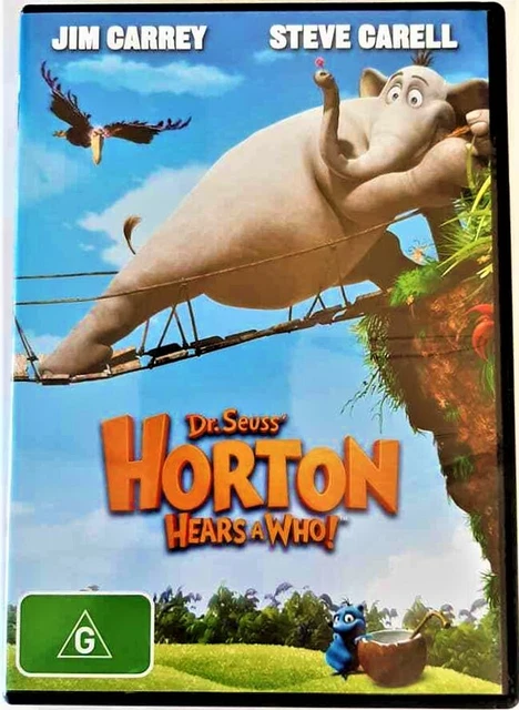 DR SEUSS' HORTON HEARS A WHO! (DVD, 2008) - R4 Jim Carrey, Steve Carell ...