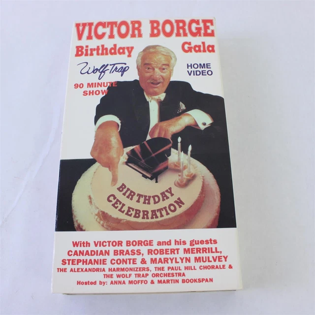 VICTOR BORGE BIRTHDAY Gala VHS 1991 £5.27 - PicClick UK