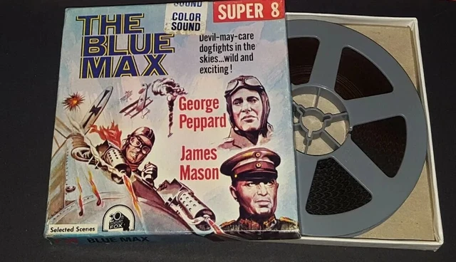 THE BLUE MAX Super 8Mm Color W/ Sound (Scenes) George Peppard Ursula ...