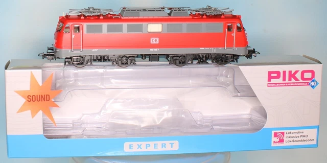 PIKO 51802, SPUR H0, DB E-Lok BR 110 509-7, Ep.5 , DC-Version, Digital ...