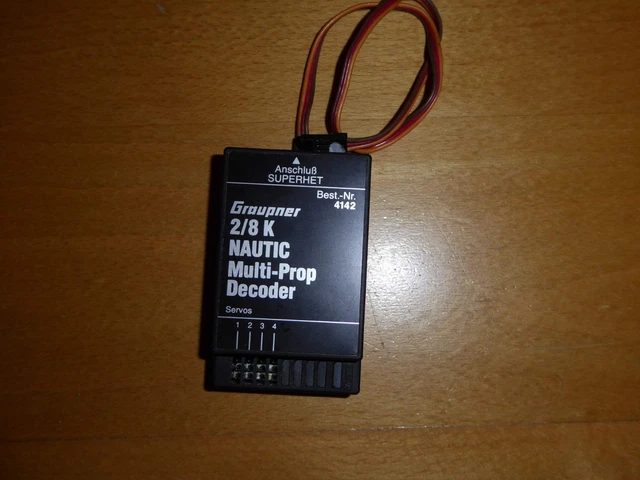 GRAUPNER NAUTIC MULTI-PROP Decoder Graupner Best-Nr 4142 EUR 112,11 - PicClick DE