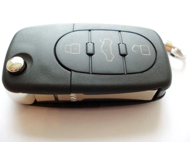 RFC 3 TASTEN Flip Key Case für Audi A2 A4 B5 Fernbedienung Anhänger ...