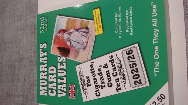**NEW**MURRAY'S 2025/26 CIGARETTE ,Trade, Gum & Tea Card Values £15.45 ...