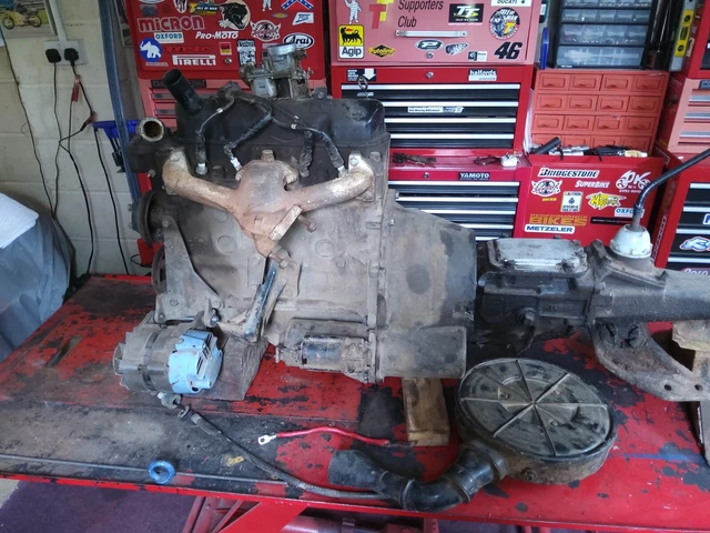 FORD 1600 CROSSFLOW engine and gearbox £850.00 - PicClick UK