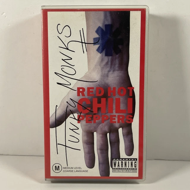 RED HOT CHILI Peppers - The Funky Monks (VHS, 1991) Warner $25.00 ...