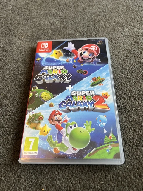 SUPER MARIO GALAXY + Super Mario Galaxy 2 Nintendo Switch Mario Mario £ ...