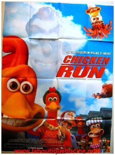 CHICKEN RUN AFFICHE Cinéma / Movie Poster DREAMWORKS EUR 13,49 ...