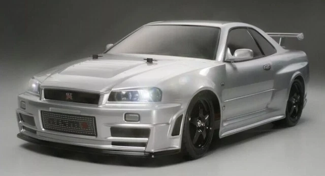 TAMIYA NISSAN SKYLINE R34 GTR Nismo Ztune 1/10 Bodyset Tt01 Clear Unpainted £27.99 - PicClick UK