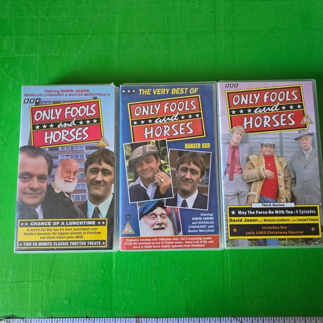 VINTAGE ONLY FOOLS And Horses VHS TAPES X3 £16.00 - PicClick UK