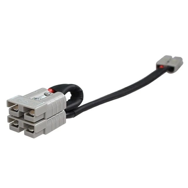 GASOLINE RESISTANT 50AMP Double Adaptor 8WAG Automotive Cable Nickel ...