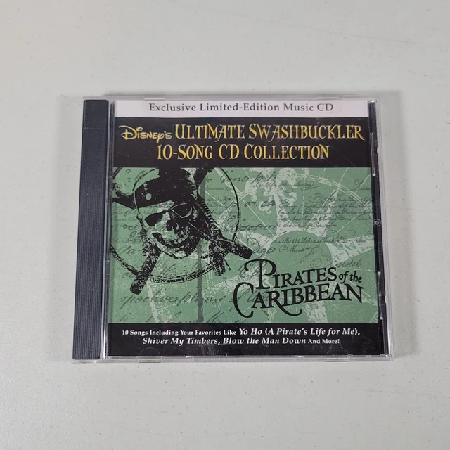 DISNEYS ULTIMATE SWASHBUCKLER 10 Song CD Collection Pirates of the ...