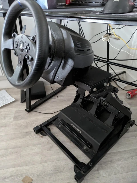 SIM RACING RIG Thrustmaster Wheel And Fanatec Pedals CSL Elite £26.72 ...