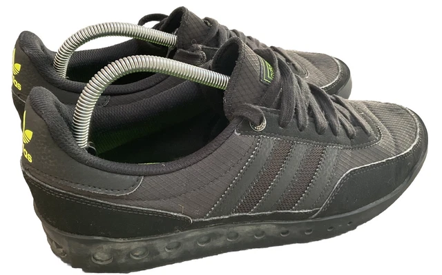 ADIDAS ORIGINALS TRAINING PT 70s Trainers Mens Rare Lime Green UK 9 EU ...