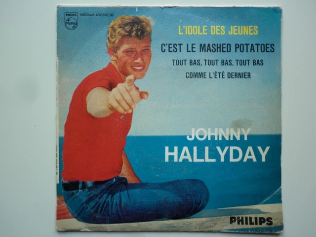 JOHNNY HALLYDAY 45TOURS EP vinyle L'Idole Des Jeunes papier EUR 55,00 ...
