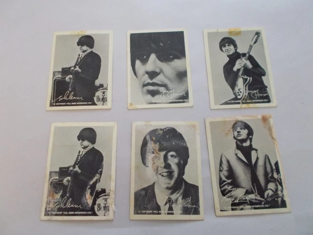 BEATLES TRADING CARDS, 1965, Australia, by Happy - Ade. $38.00 ...
