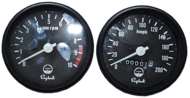 NEW TACHOMETER SPEEDOMETER Rpm Meter 200Kmph For Yamaha Rd250 Rd350 ...
