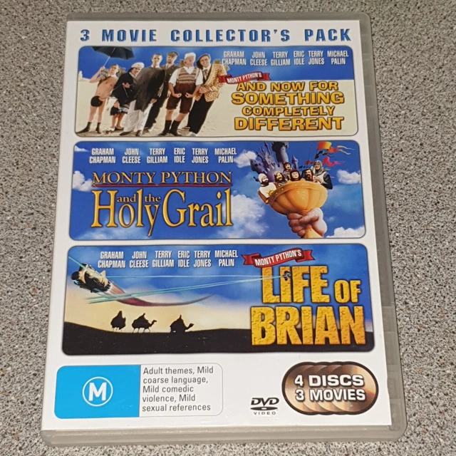 MONTY PYTHON TRIPLE Pack (DVD, Region 4) 4 Disc Set - Free Post $9.99 ...