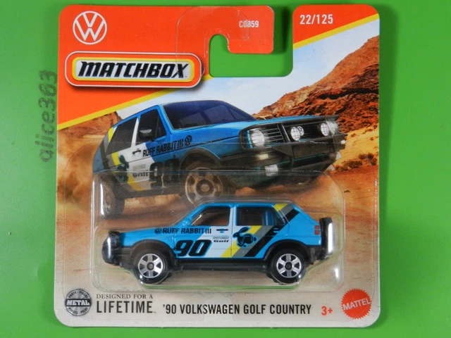 MATCHBOX 2025 - ´90 Volkswagen Golf Country - 22 - neu in OVP EUR 5,20 ...