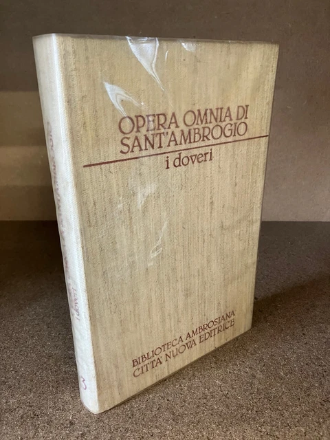 OPERA OMNIA DI SANT’AMBROGIO Opere Morali I I DOVERI Città Nuova ...