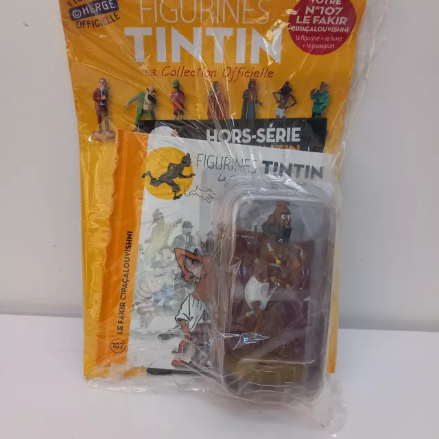 FIGURINE TINTIN - La Collection Officielle - Le Fakir Cipacalouvishni ...