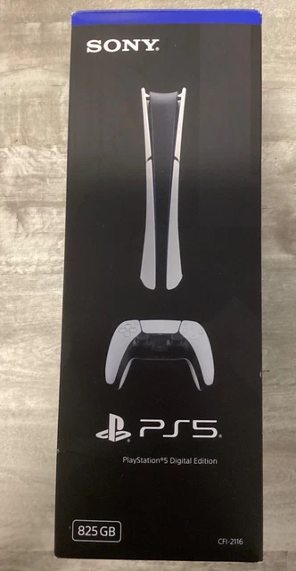 SONY PLAYSTATION 5 Slim (PS5 Slim) - 825GB- Digital Edition Console ...