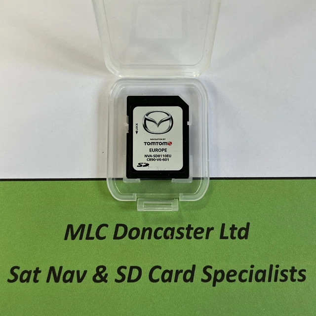 GENUINE MAZDA TOMTOM Satellite Navigation SAT NAV SD Card NVA-SD8110EU ...