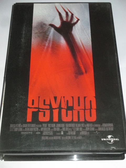 UNIVERSAL - PSYCHO - VHS/Horror-Thriller/Anne Heche/Vince Vaughn/Remake ...