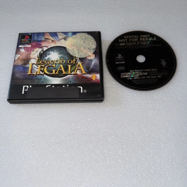 LEGEND OF LEGAIA PS1 Game Rental Version good/acceptable no manual ...