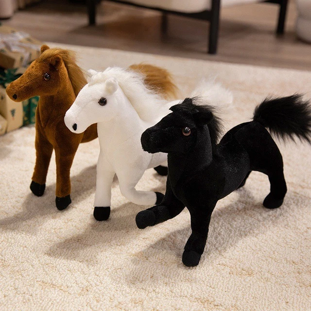 AVENGERS PLUSH STUFFED Animal Horse With Pp Cotton For Kids Birthday ...