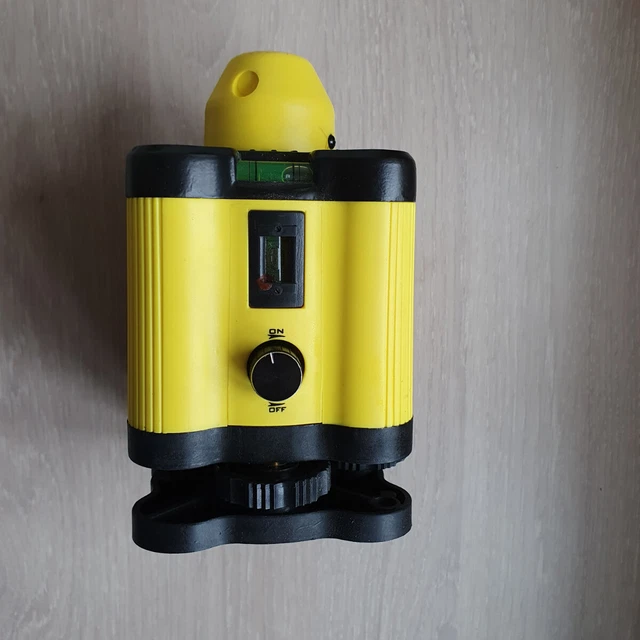 POWER MASTER YELLOW Rotary Laser Level Kit with Travel Storage Case For Parts 29.99 PicClick UK