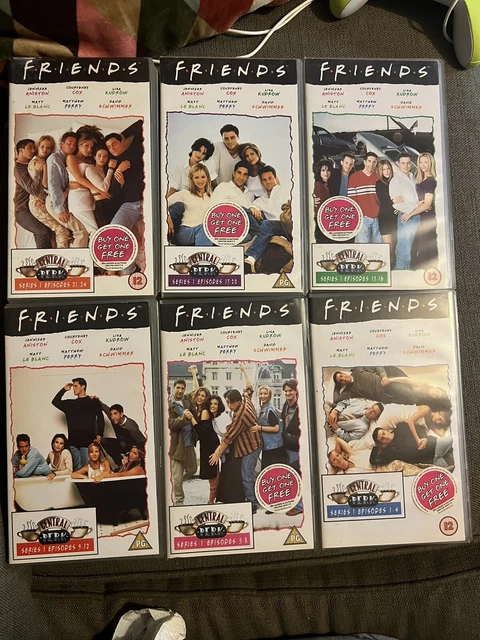 FRIENDS VHS TAPES - Series 1 - Episodes 1-24 £9.99 - PicClick UK