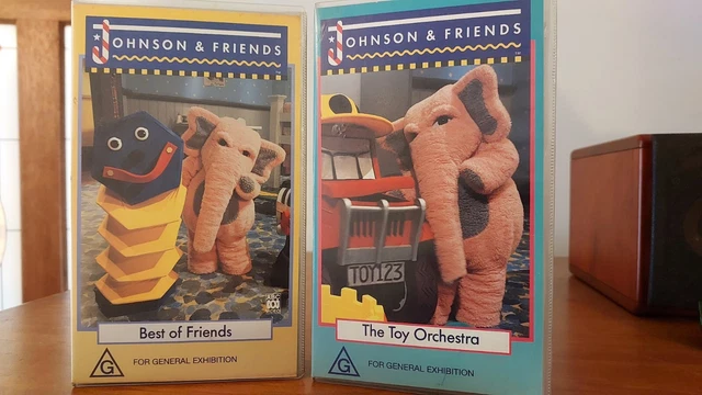JOHNSON & FRIENDS VHS PAL Video Tapes 1990 Rare ABC Kids $50.00 ...