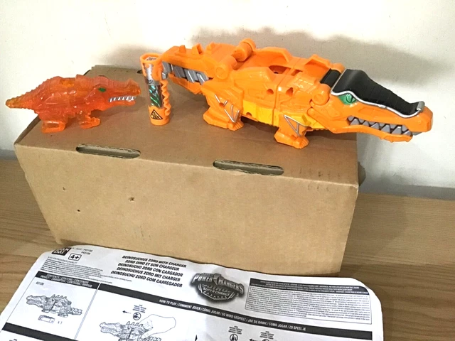 POWER RANGERS DINO Super Charge Deinosuchus crocodile Zord édition ...